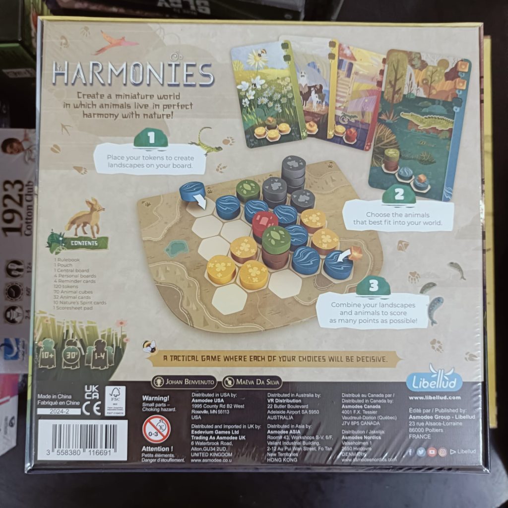 Harmonies (Inglés) – Jugando Tienda de Juegos