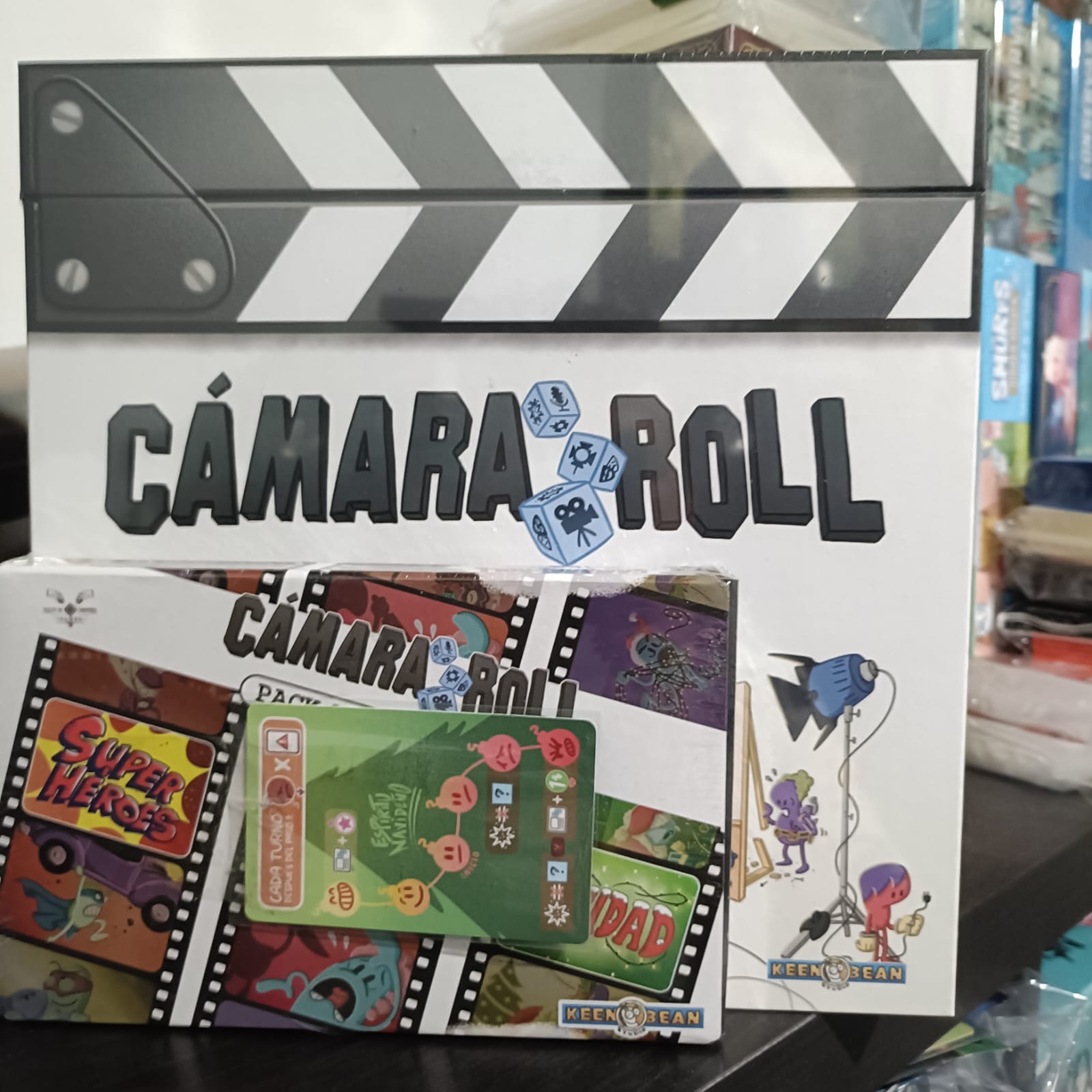 Cámara roll + expansión (Español) – Jugando Tienda de Juegos